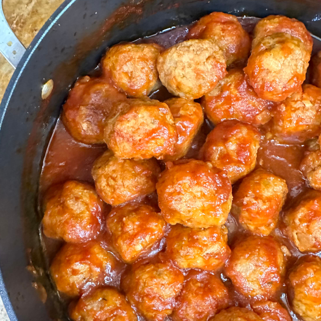 Sweet & Sour Broccoli Meatballs - bganfoods.com